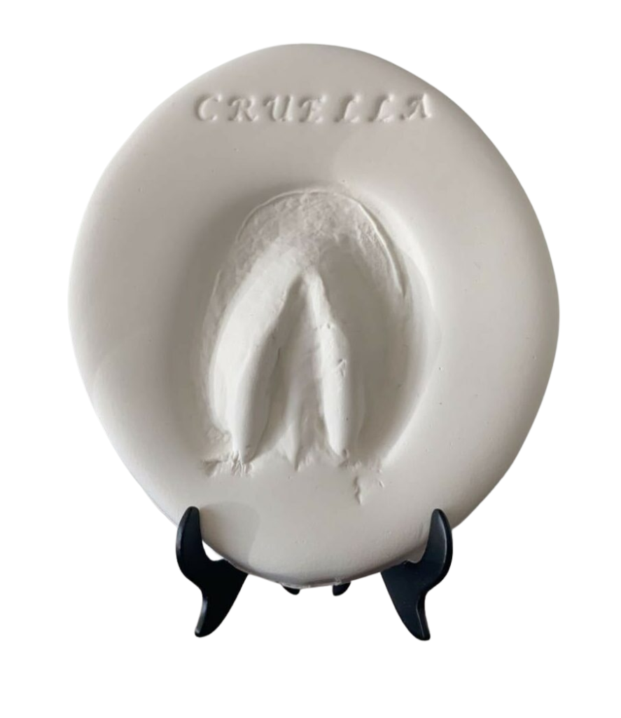 Clay Hoof Print | Paws Whiskers, and Wags